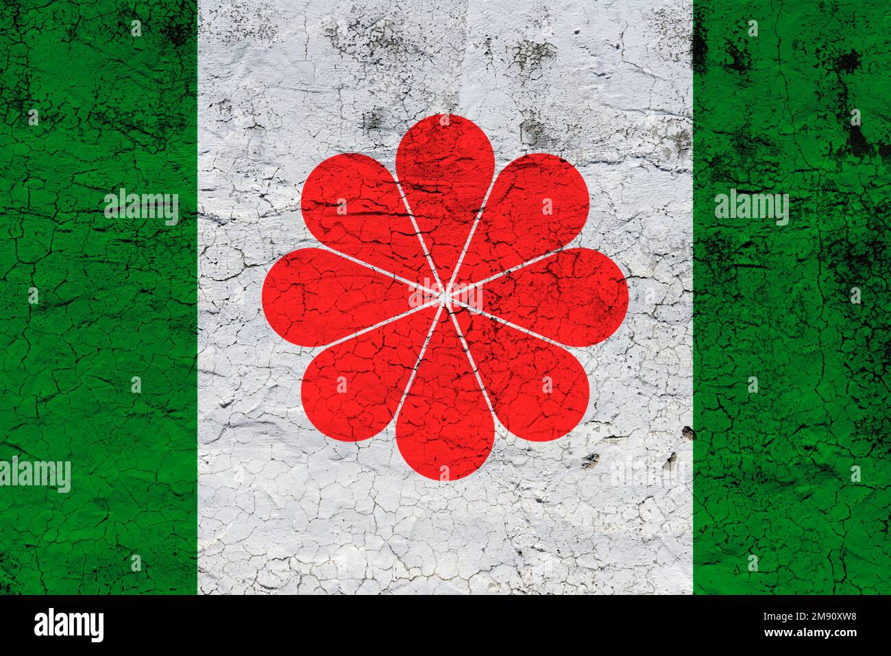 Independent Taiwan flag proposal variant, four hearts in harmony symbol ...