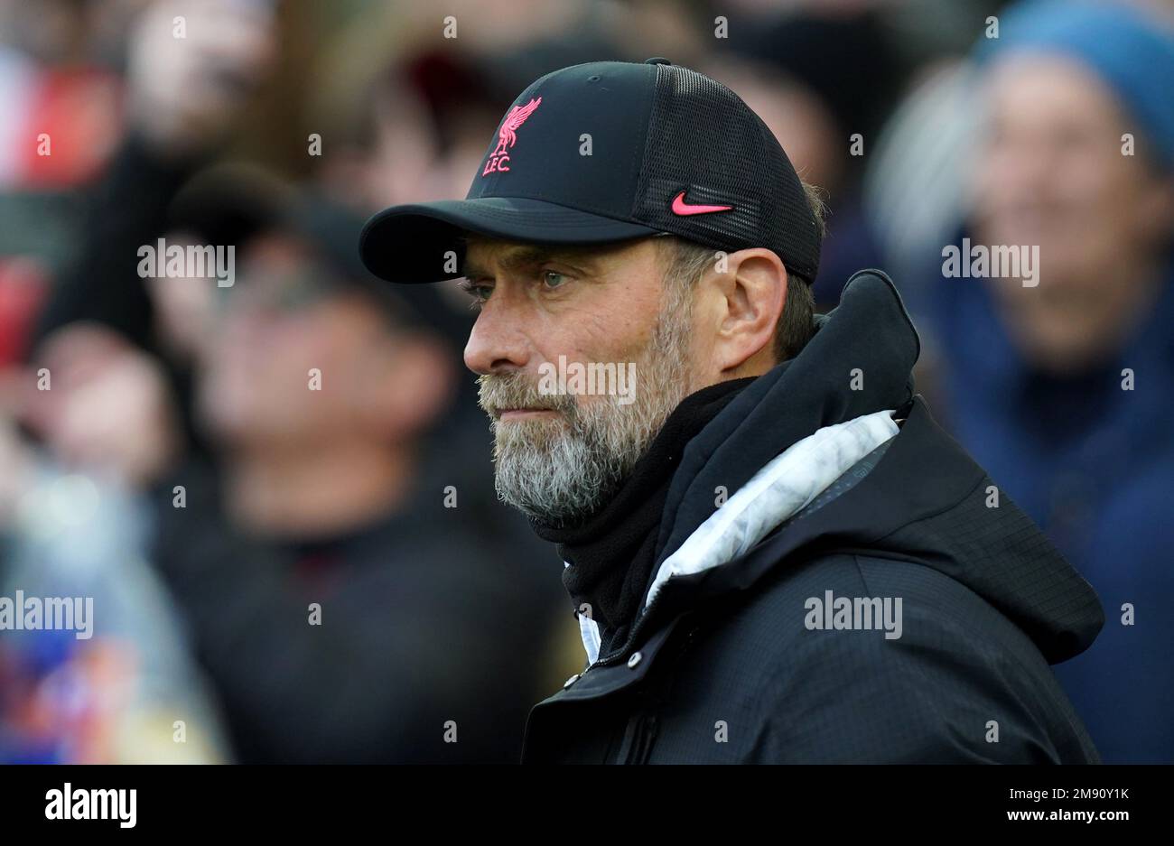 File photo dated 14-01-2023 of Liverpool manager Jurgen Klopp, who ...