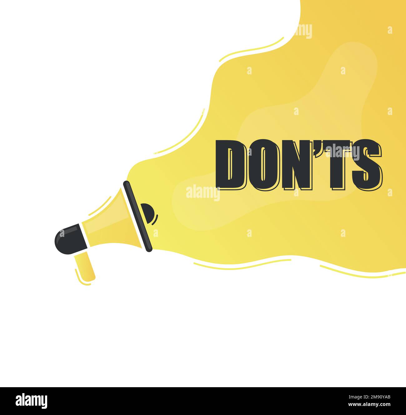 Do and donts sign hi-res stock photography and images - Alamy