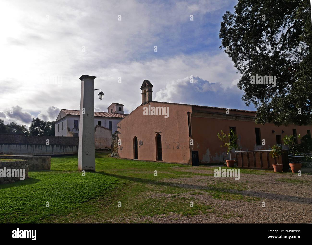 Sassari, Sardinia, Italy. Monserrato Park recreation area Stock Photo ...