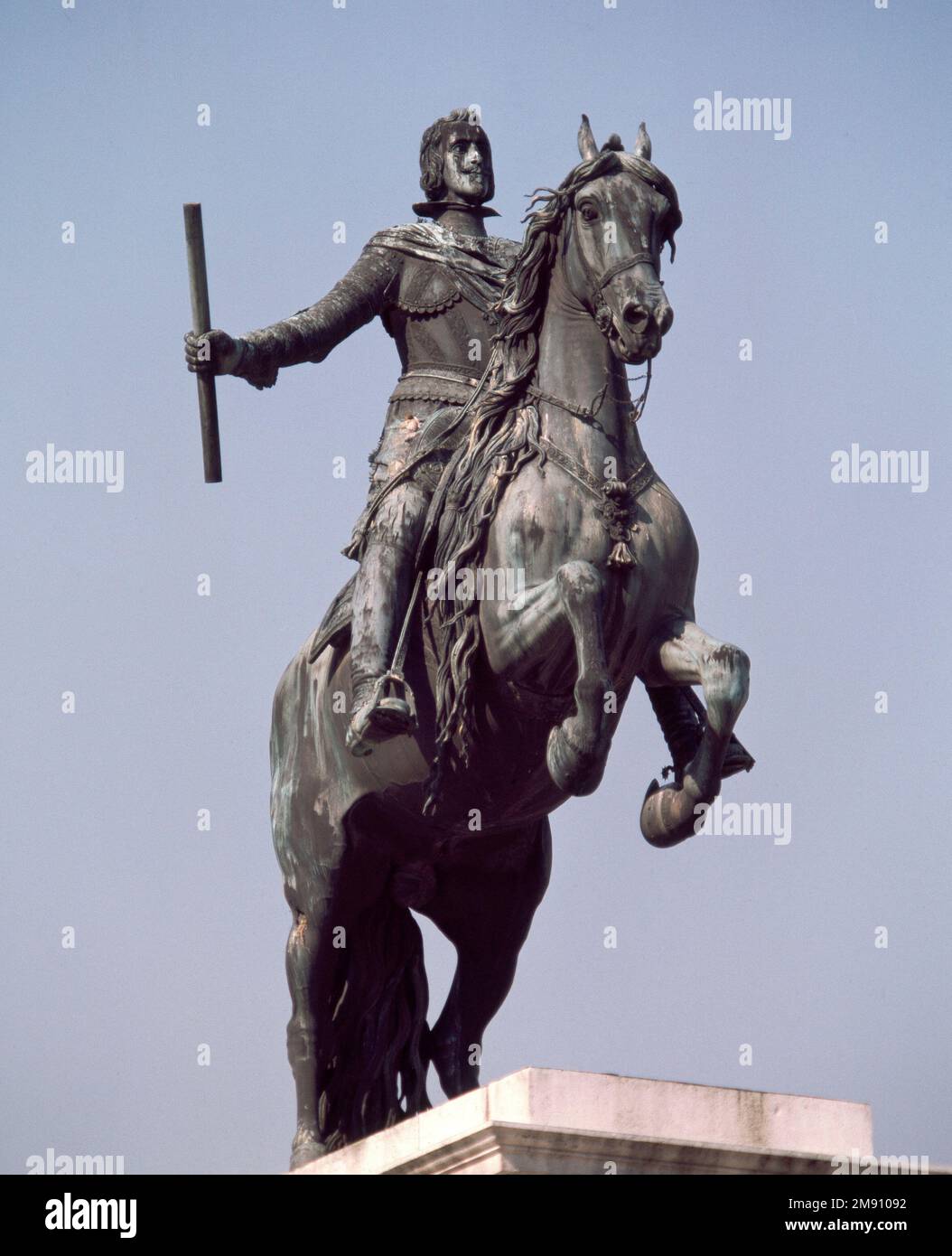 ESTATUA ECUESTRE DE FELIPE IV - SIGLO XVII. Author: PIETRO TACCA ...