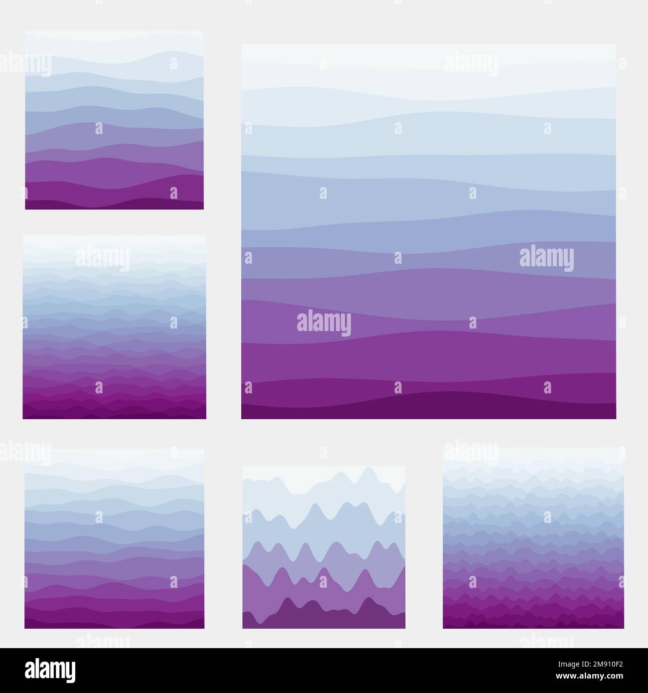 Purple wave pattern Stock Vector Images - Alamy