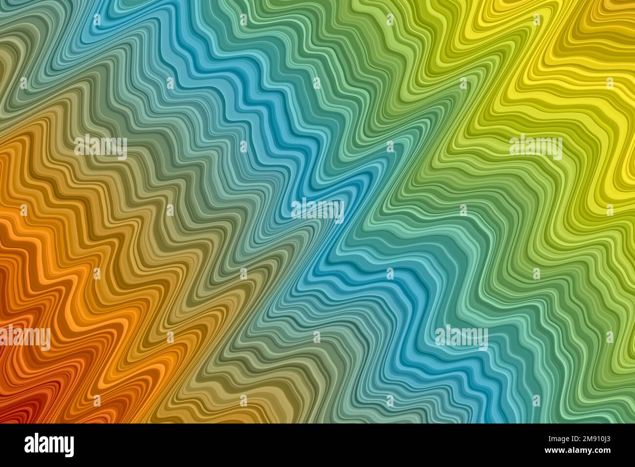 Artistic banner design. Abstract digital art in bright contrasting ...