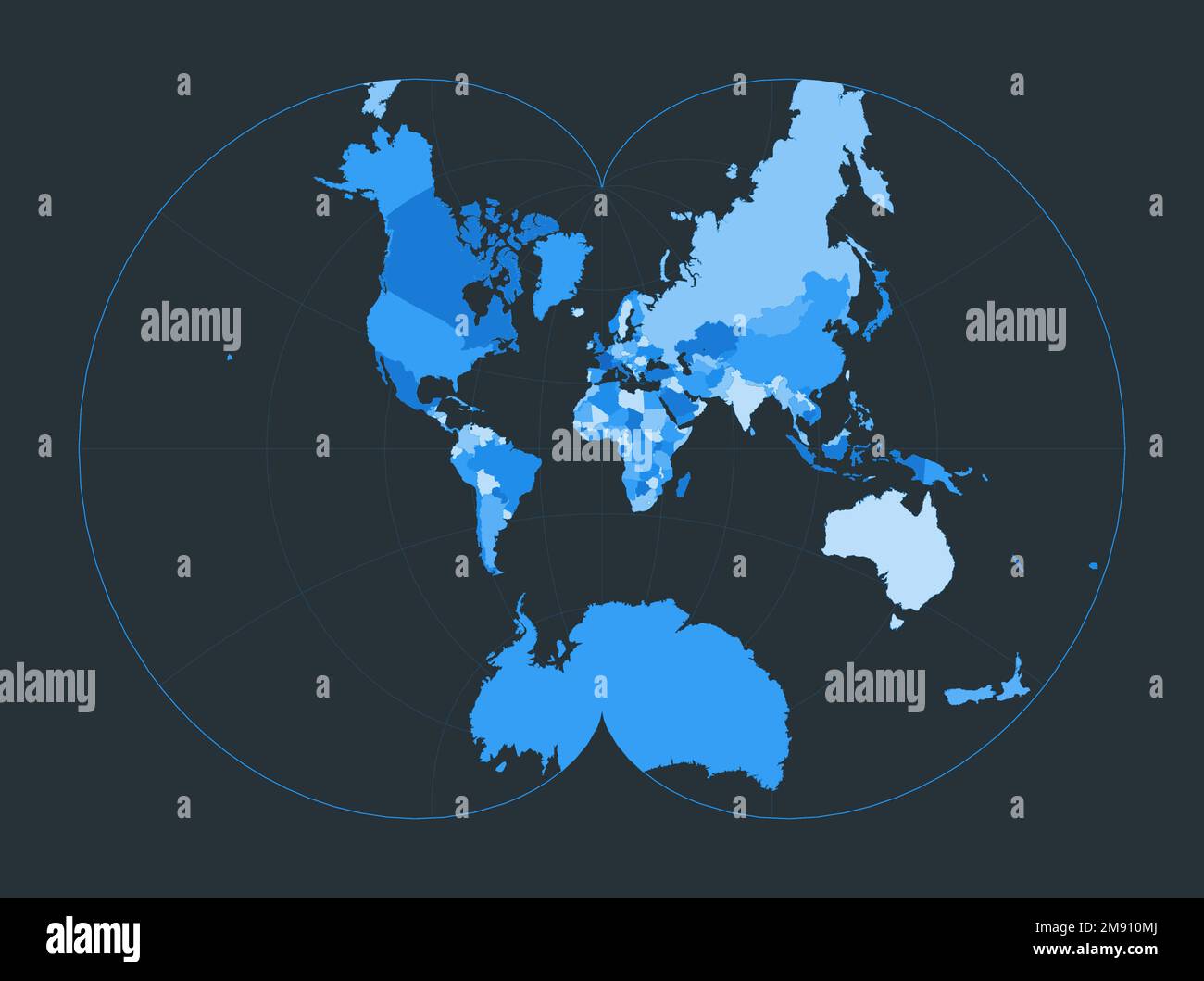 Conformal projection hi-res stock photography and images - Alamy