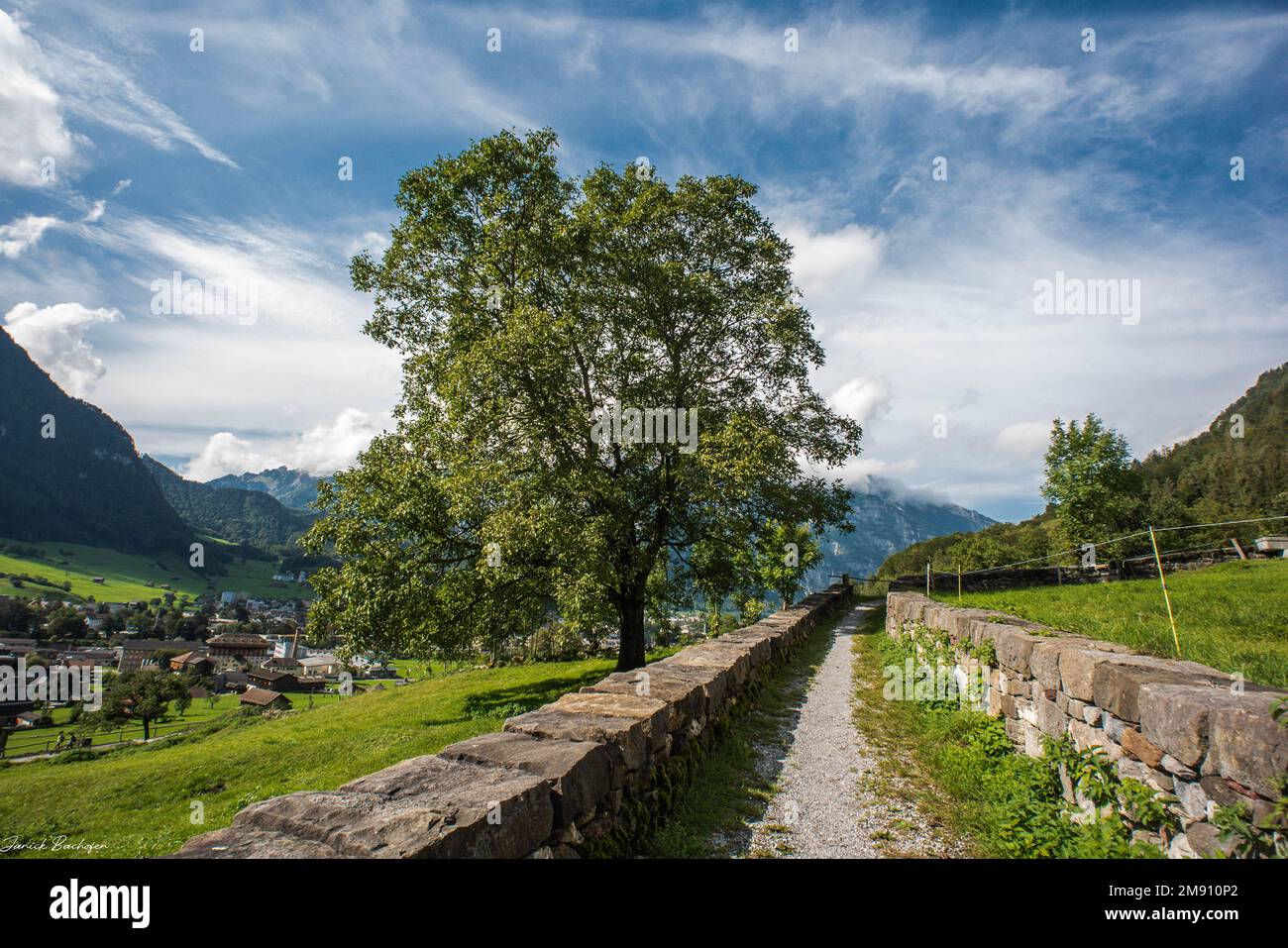 Beautiful house glarus hi-res stock photography and images - Alamy