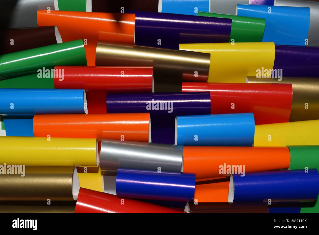 Colorful details made from paper as a background Stock Photo - Alamy