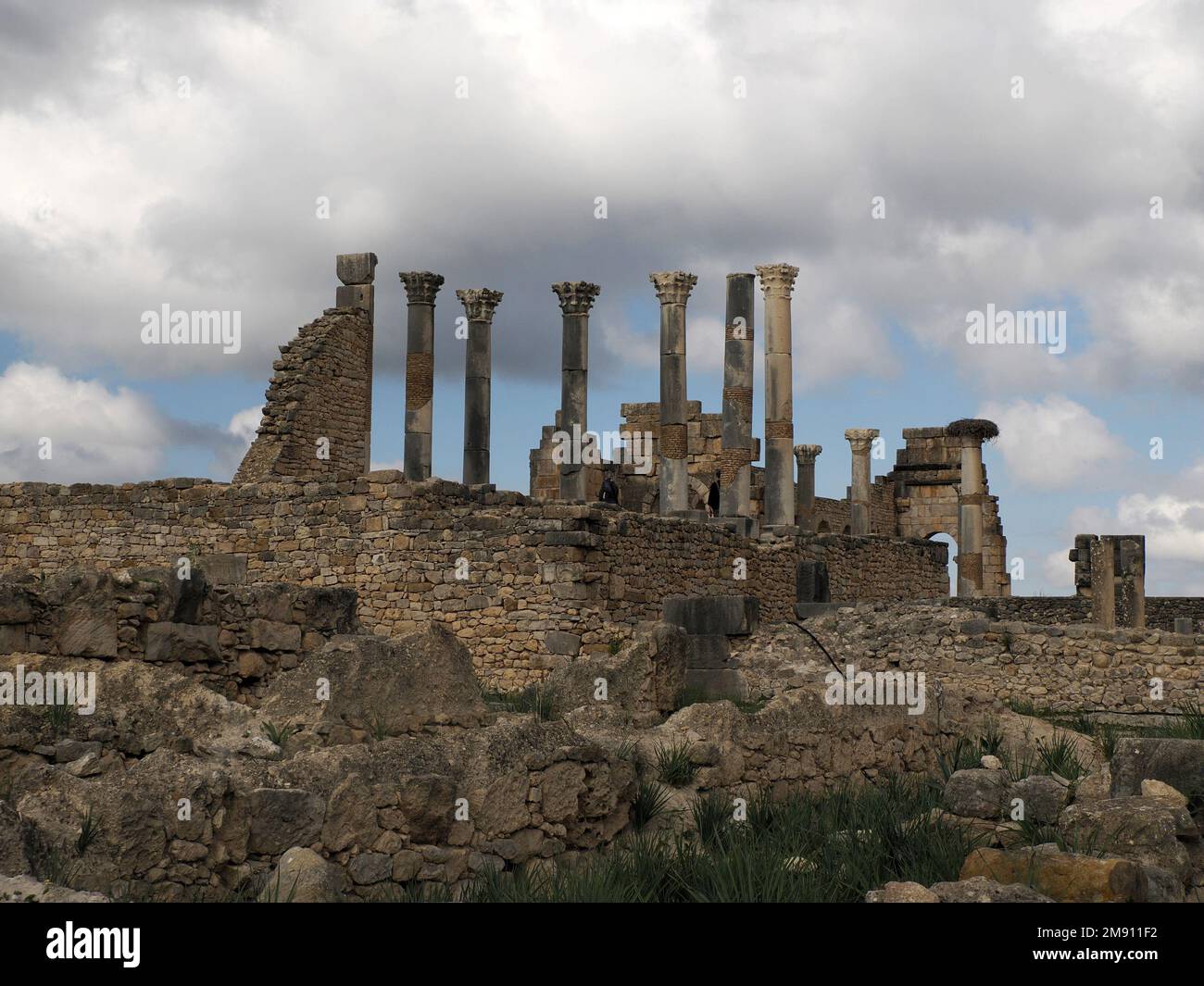 Volubilis Roman ruins in Morocco- Best-preserved Roman ruins located ...