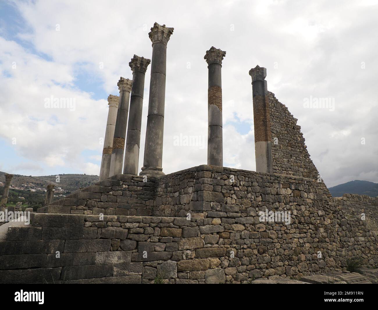Volubilis Roman ruins in Morocco- Best-preserved Roman ruins located ...