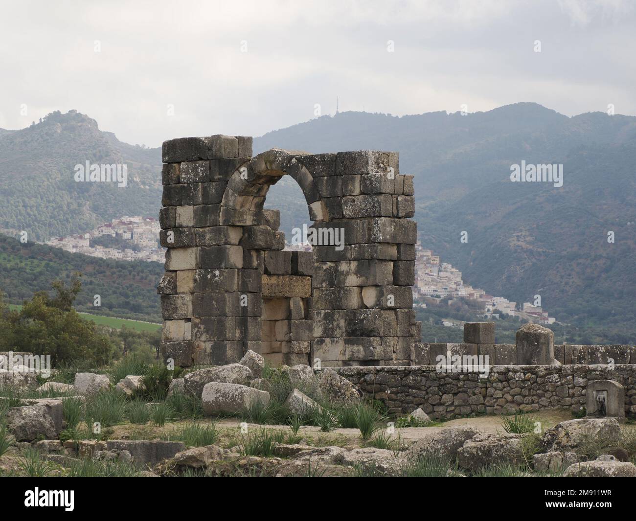 Volubilis Roman ruins in Morocco- Best-preserved Roman ruins located ...