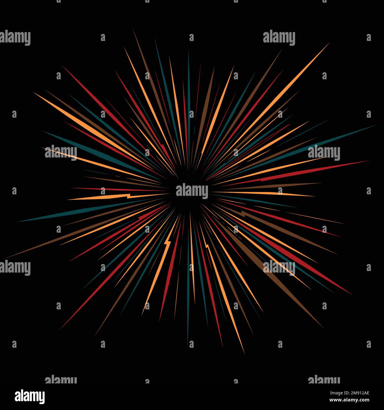 Comic speed radial background hi-res stock photography and images - Alamy