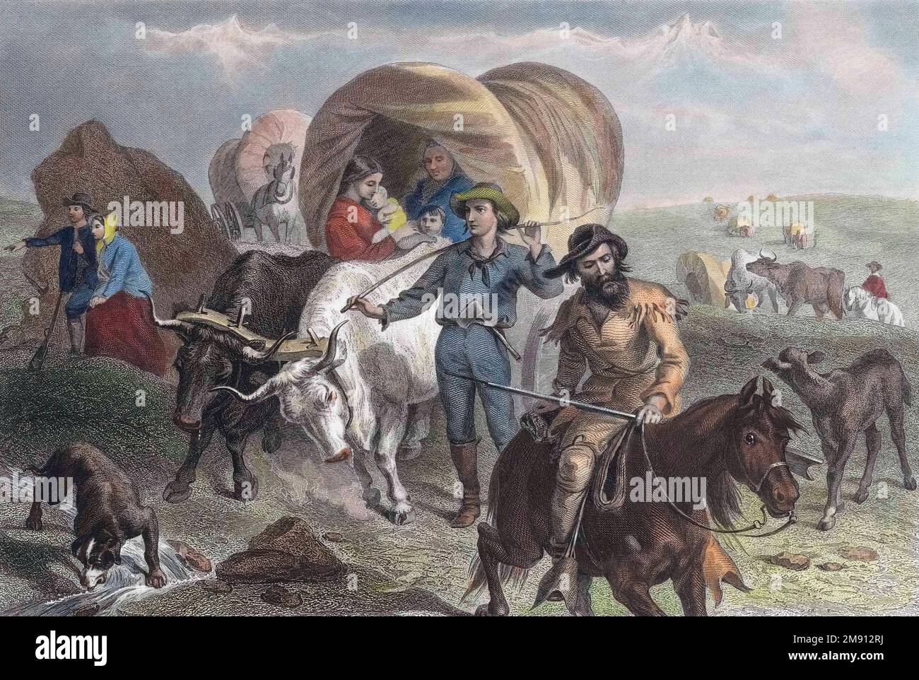 Emigrants Crossing The Plains