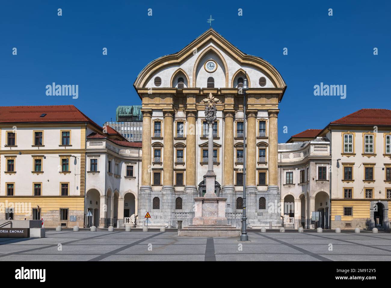 Ursuline Church of the Holy Trinity, Baroque style city landmark from ...