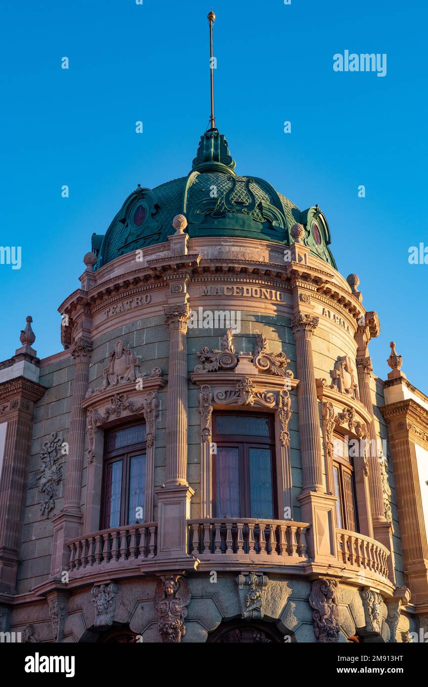 The Macedonio Alcala Theater in the historic center of the city of ...