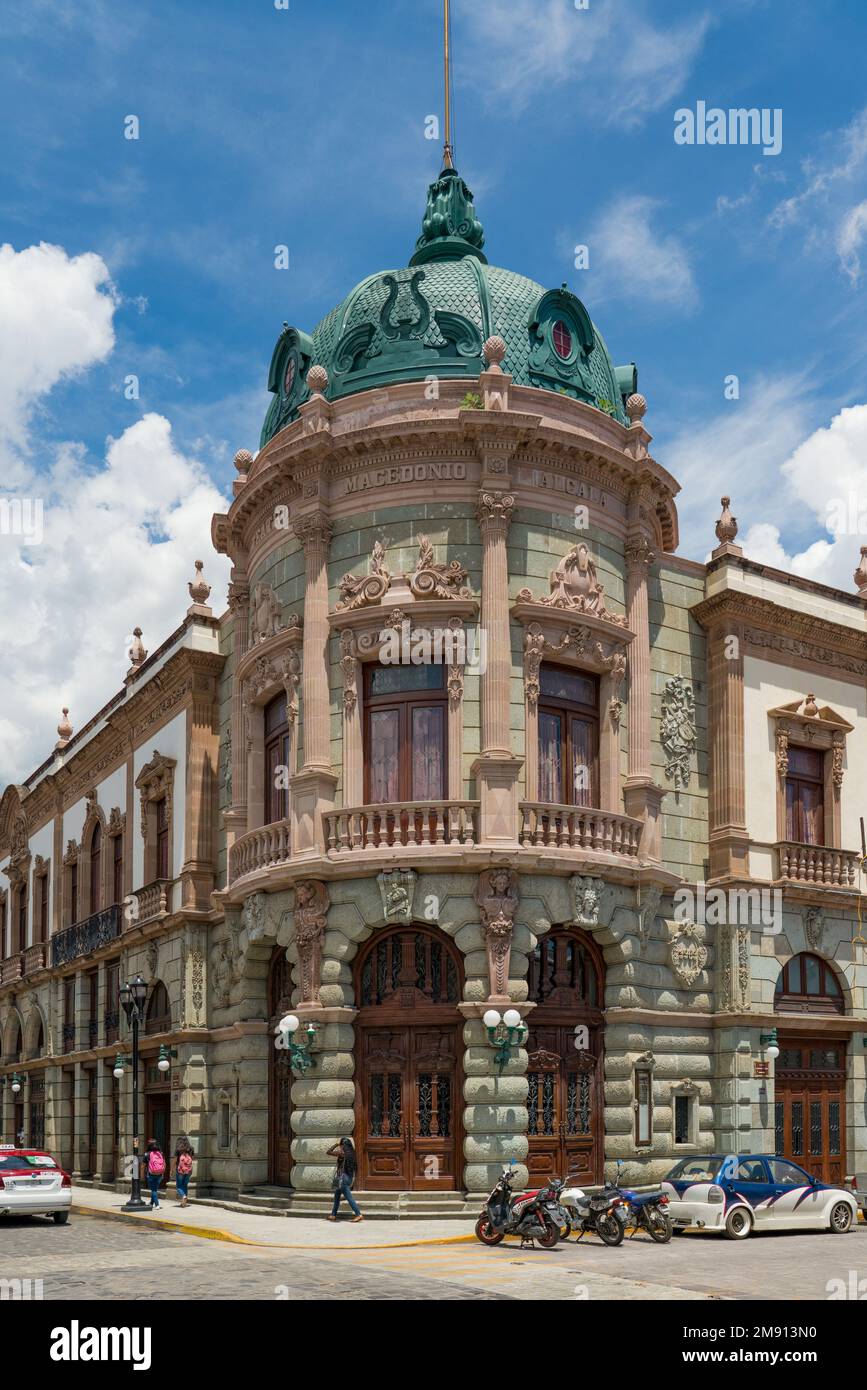 The Macedonio Alcala Theater in the historic center of the city of ...
