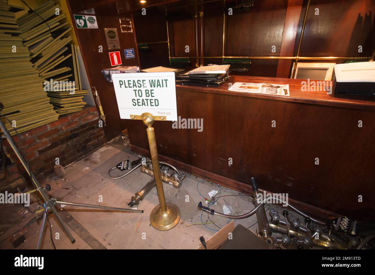 Renovation of Harry's nightclub Stock Photo - Alamy