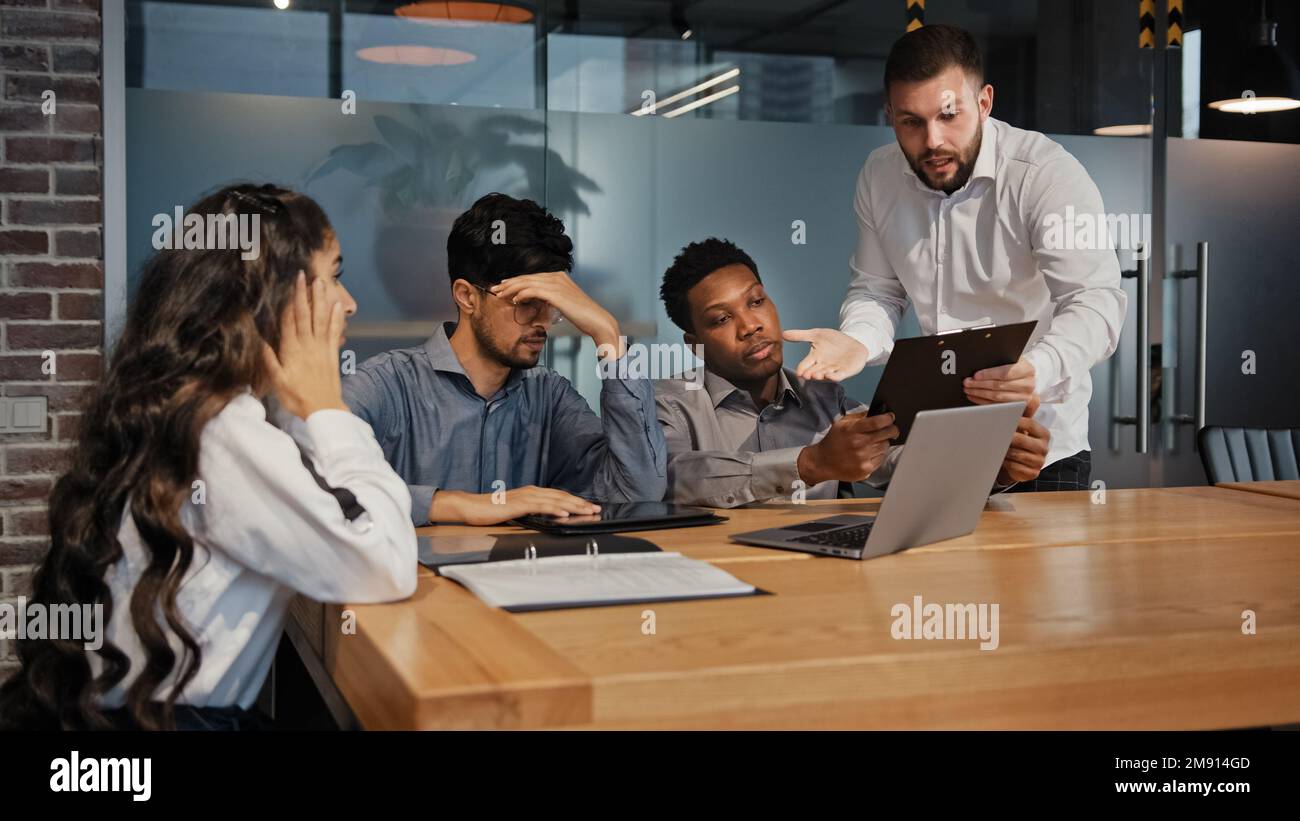 Angry businessmen hi-res stock photography and images - Alamy