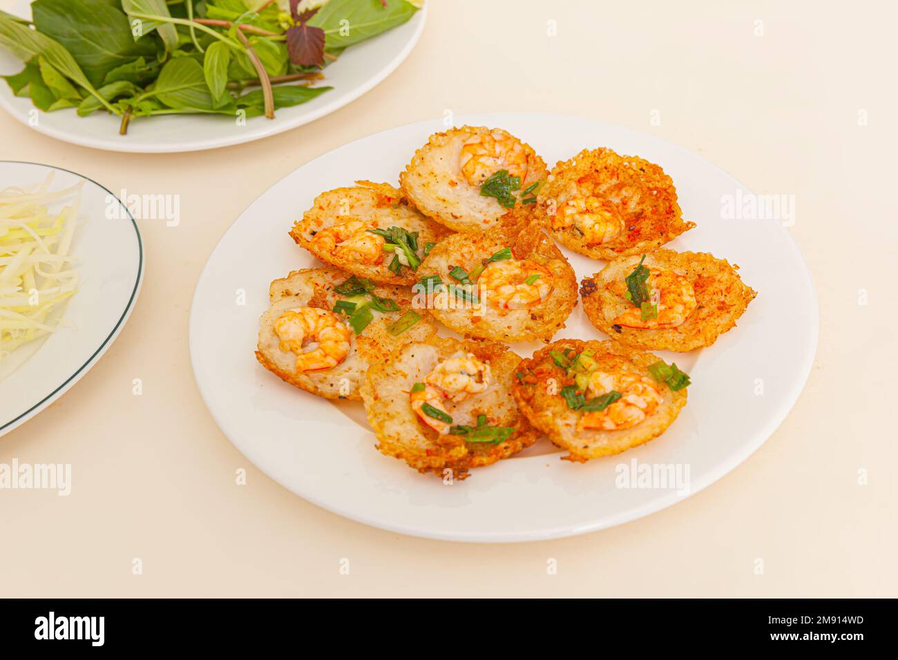 Banh khot Vung Tau, Vietnamese mini savory pancakes with with rice ...