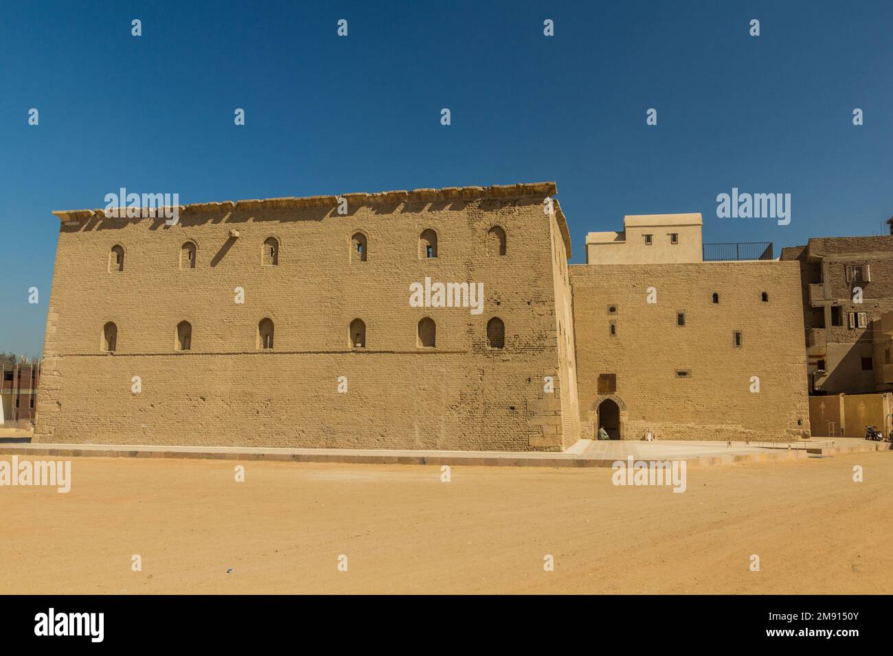 Red Monastery (Deir al Ahmar) near Sohag, Egypt Stock Photo - Alamy
