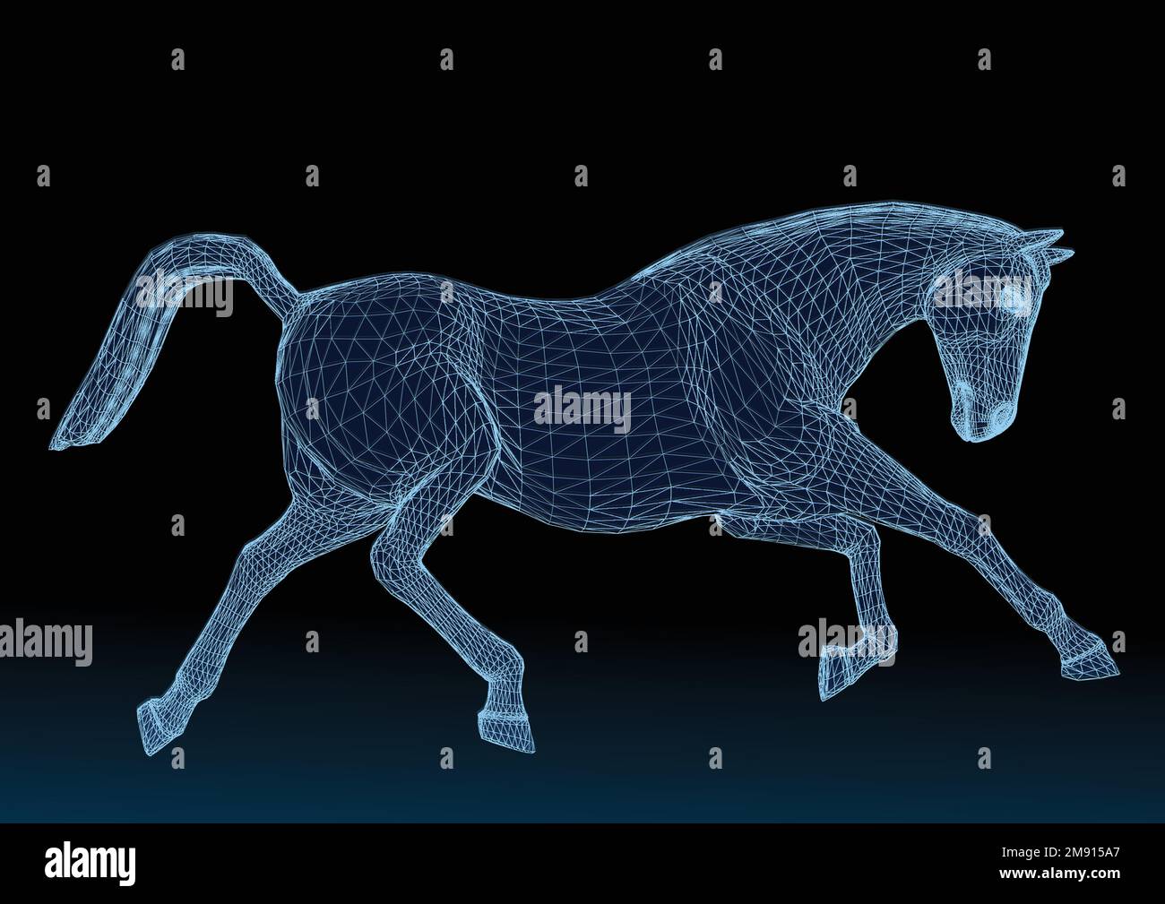 Wire frame animal hi-res stock photography and images - Alamy