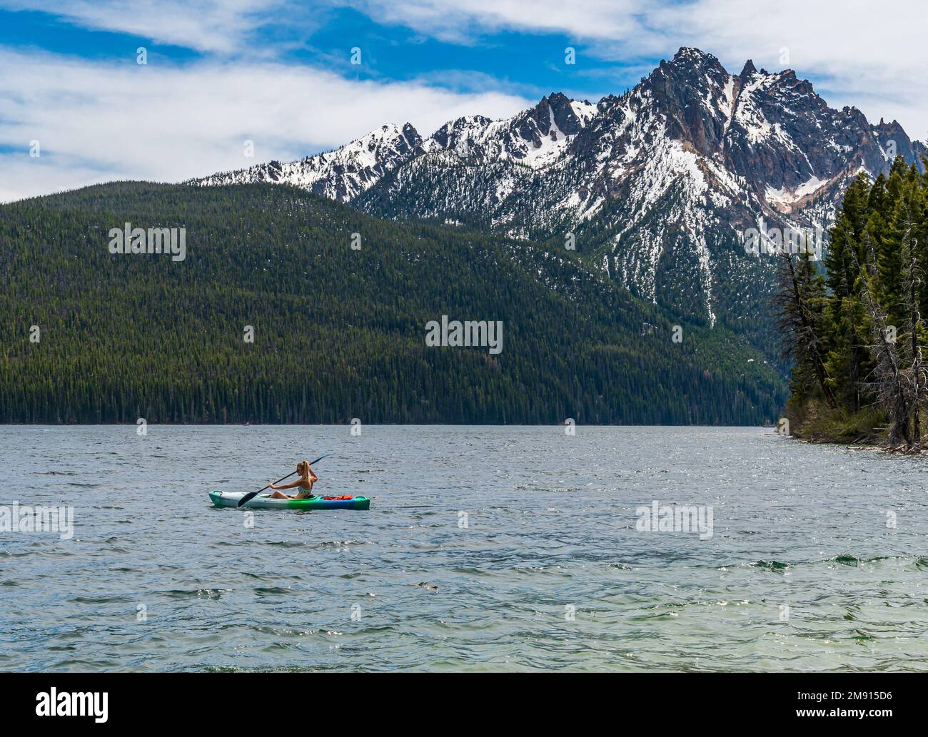 Idaho lake hike hi-res stock photography and images - Alamy