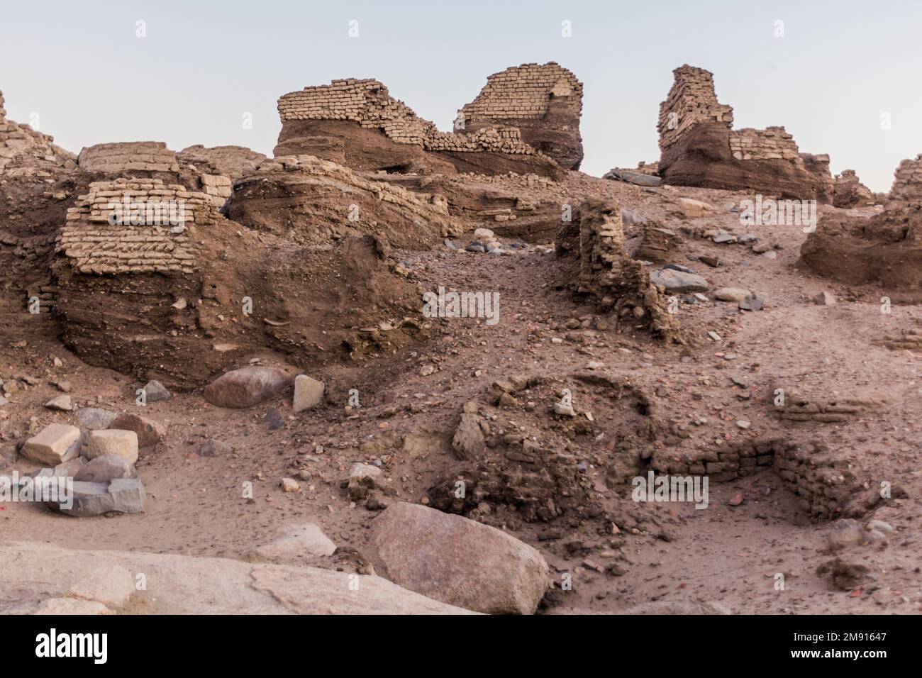 Old ruins at the Elephantine island in Aswan, Egypt Stock Photo - Alamy