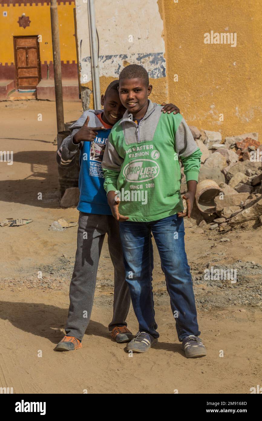 Egyptian village boy hi-res stock photography and images - Alamy