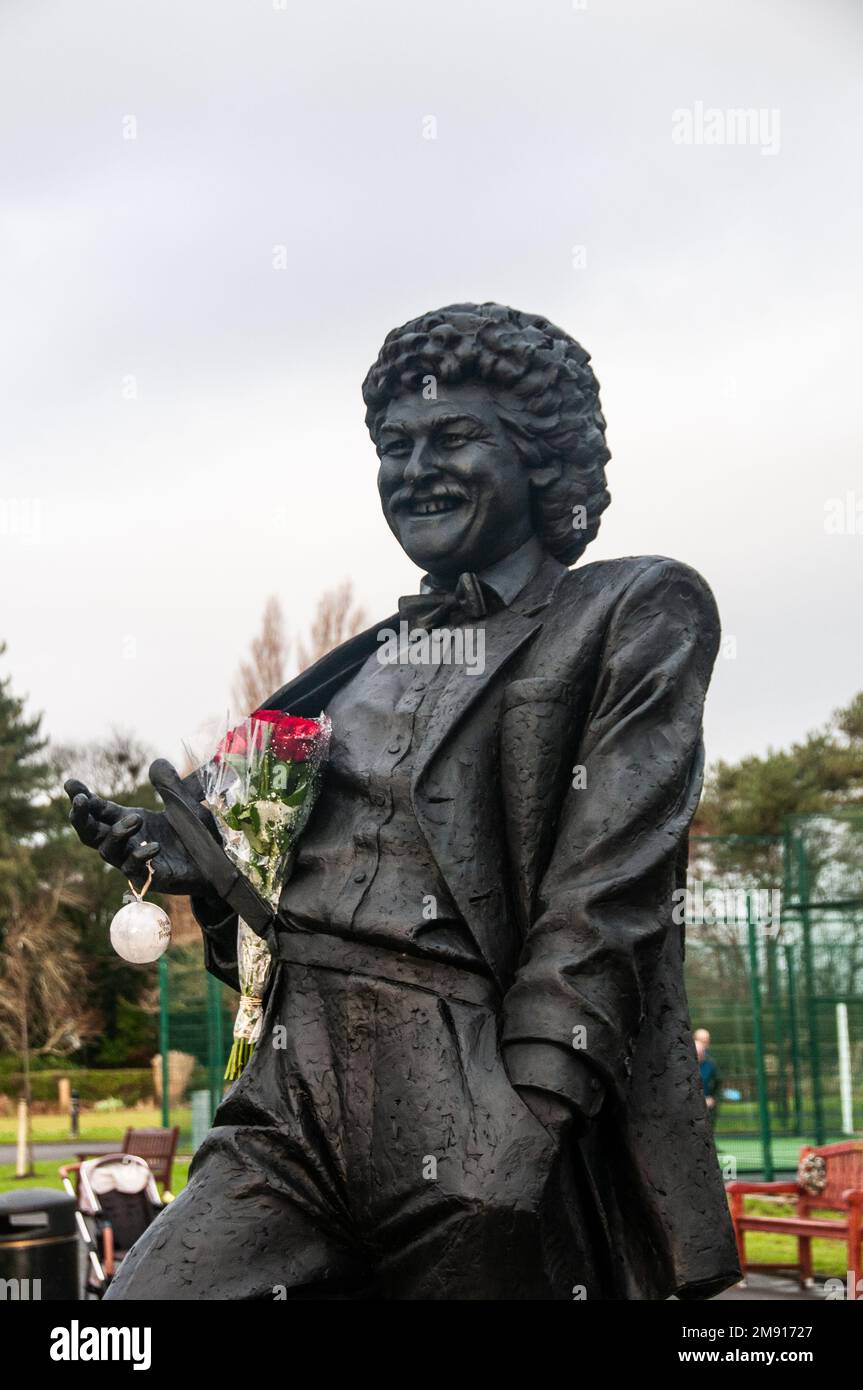 Around the UK - Bobby Ball Statue, Lytham Stock Photo - Alamy