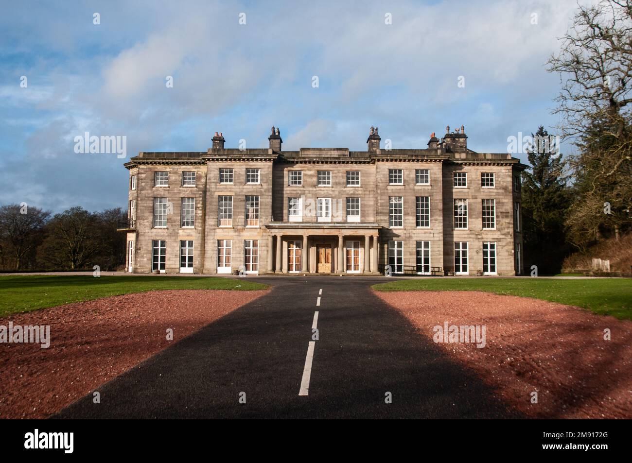 Around the UK - Haigh Hall Stock Photo - Alamy