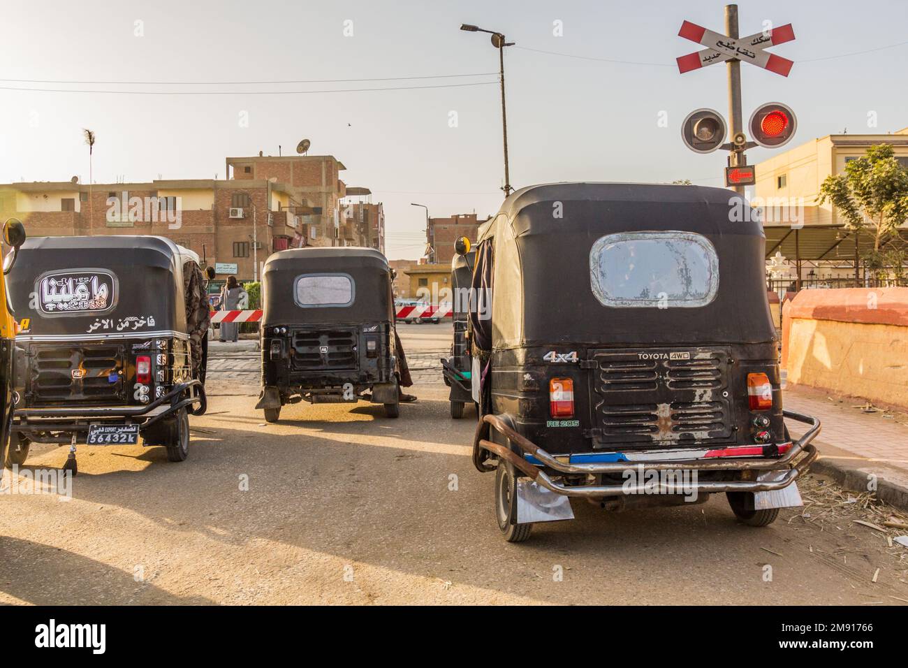 Egyptian tuk tuk taxi hi-res stock photography and images - Alamy