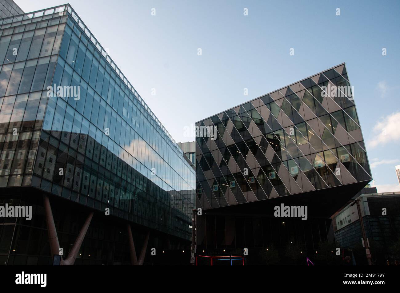 Around the UK - University Building - Spinningfields, Manchester City ...