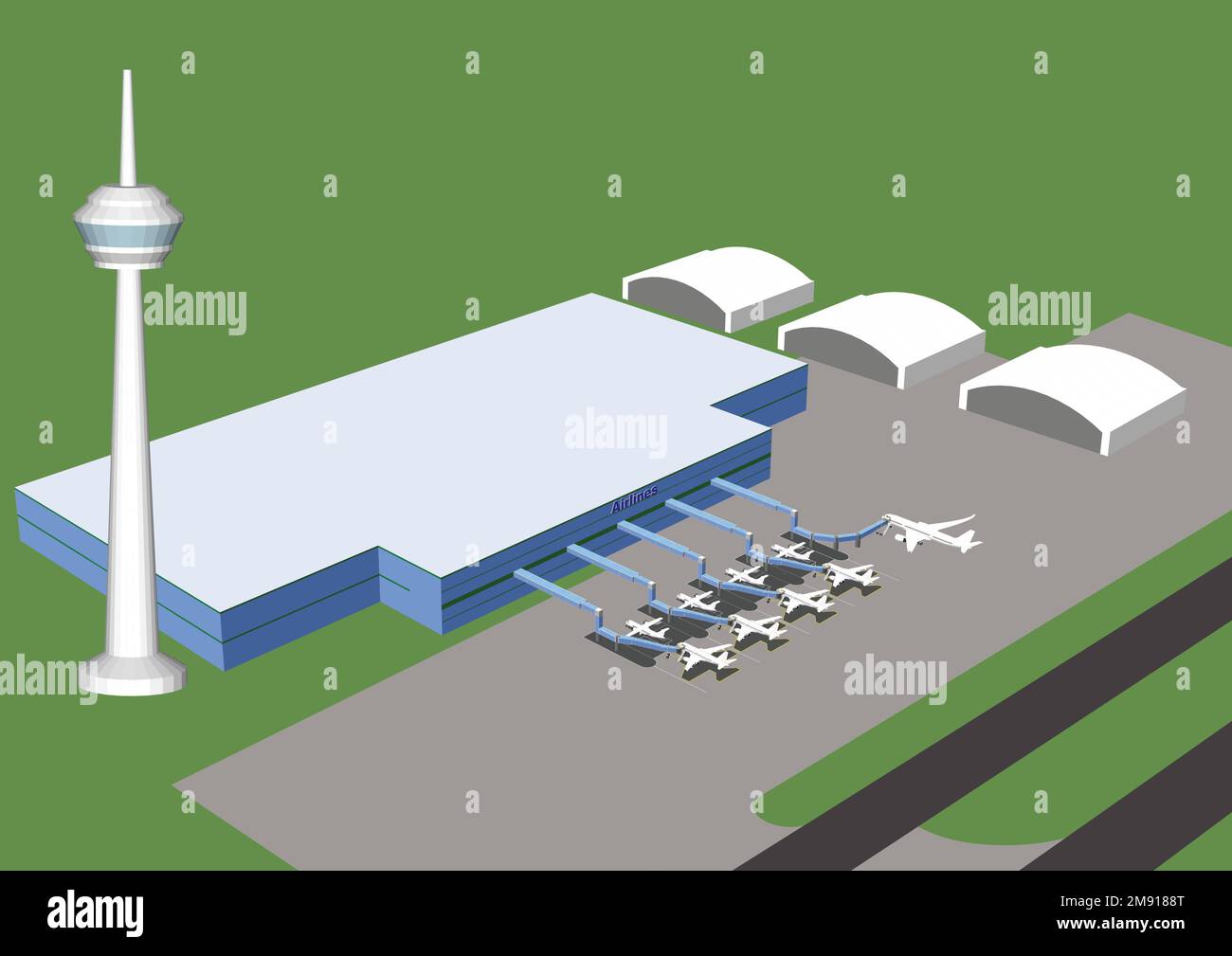 Information board in departure Stock Vector Images - Alamy