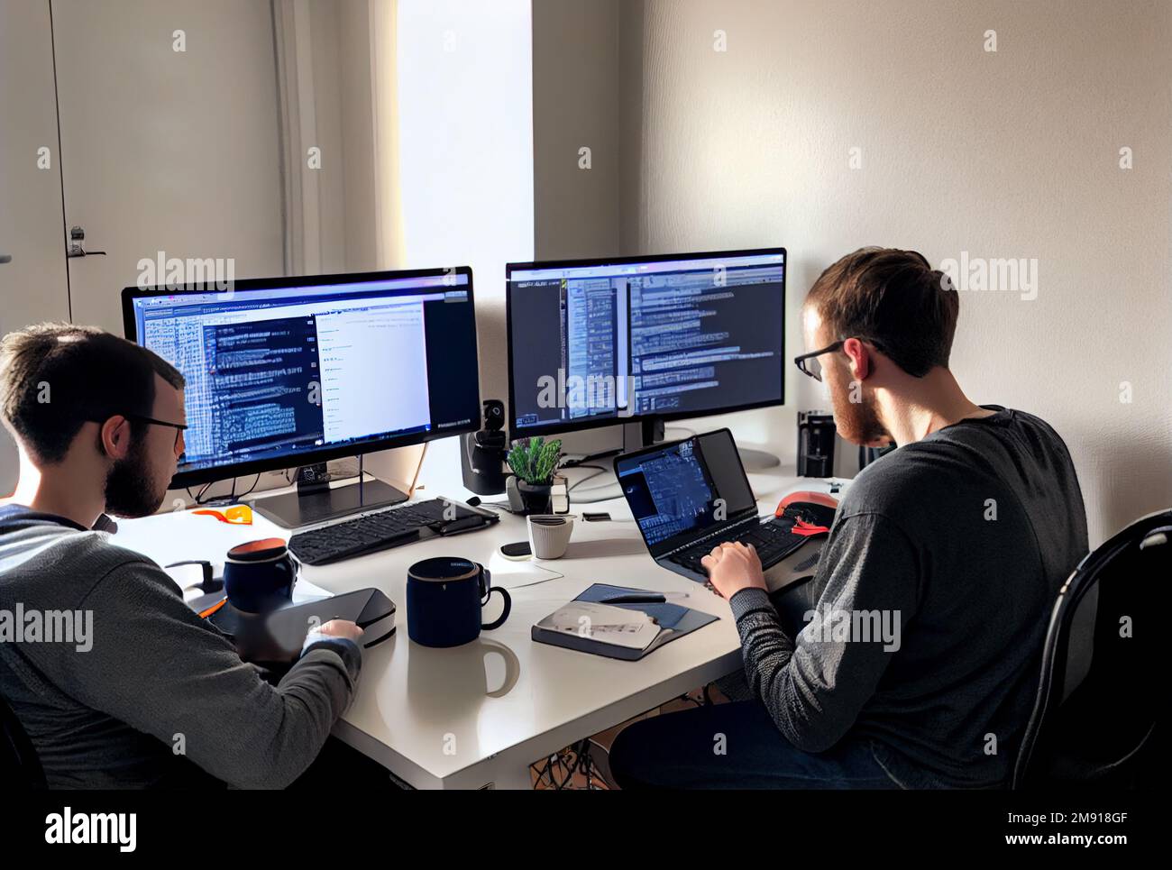 Coders work hi-res stock photography and images - Alamy