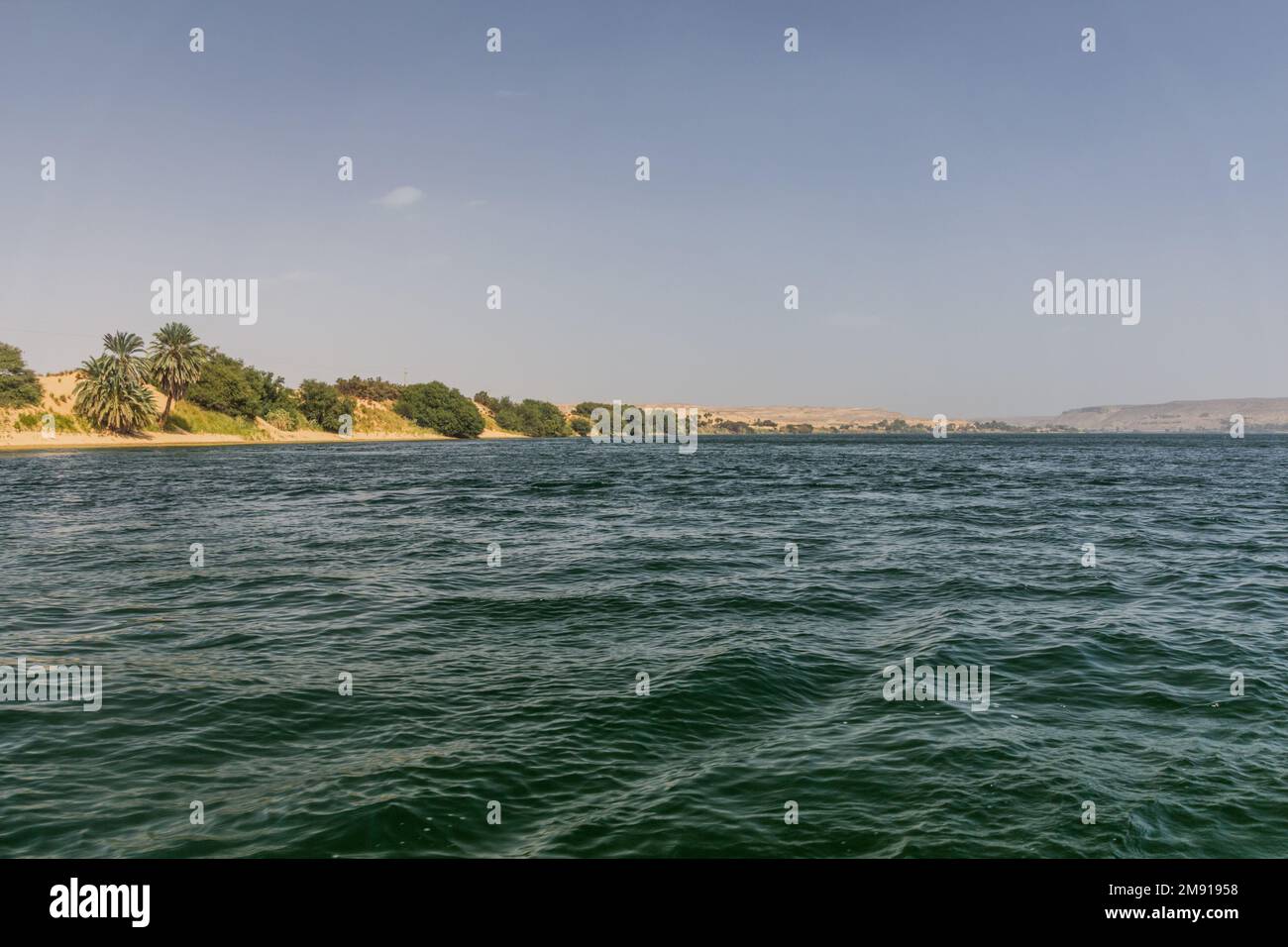 View of river Nile, Egypt Stock Photo - Alamy