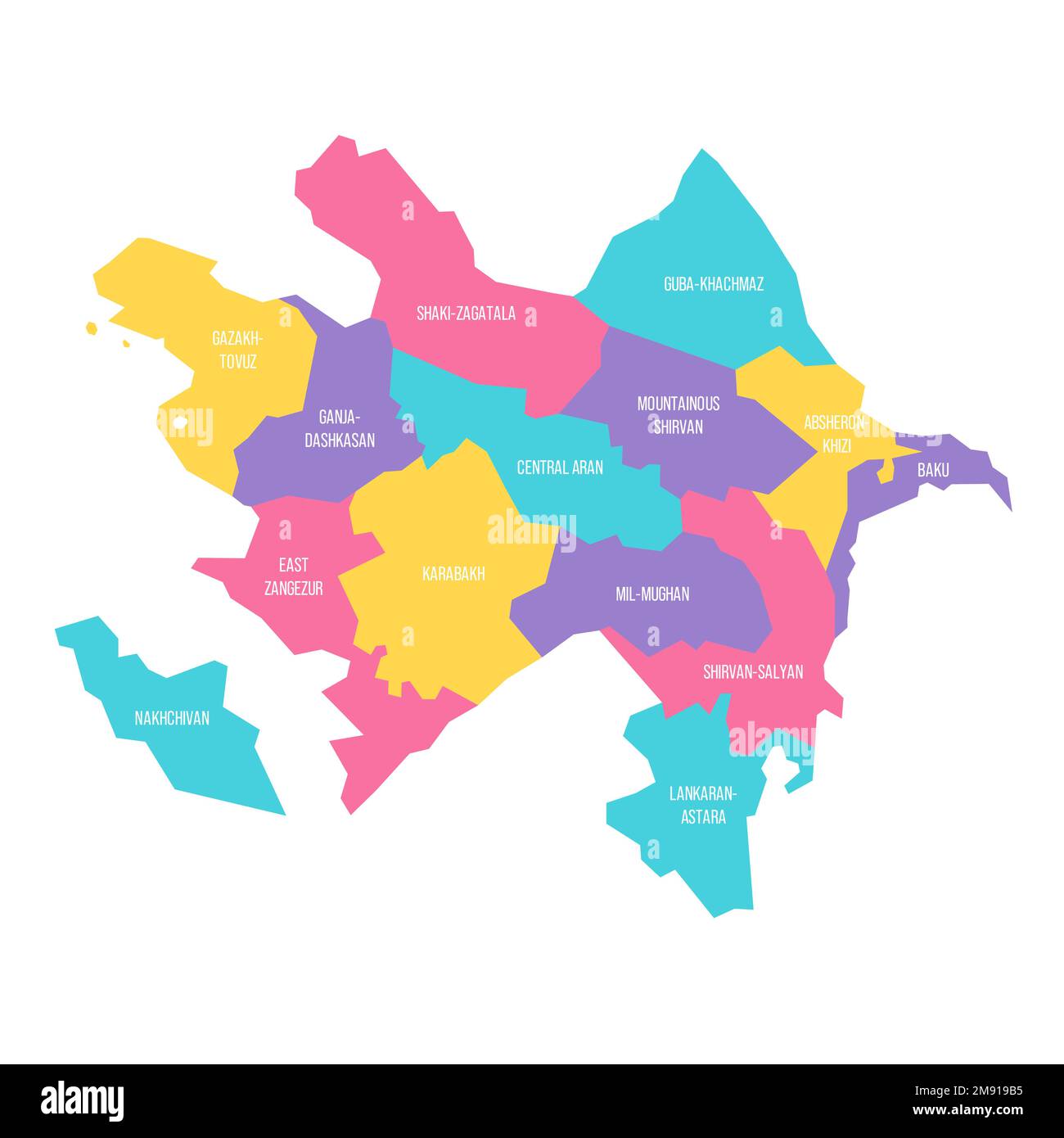 Nakhchivan map Stock Vector Images - Alamy