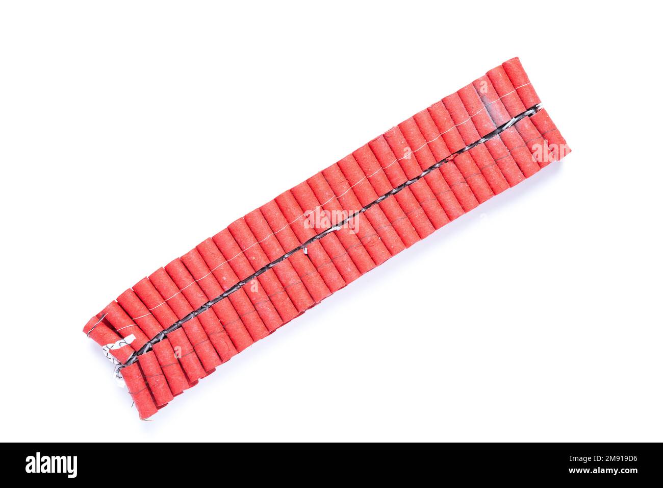 top view firecrackers on a white background Stock Photo - Alamy