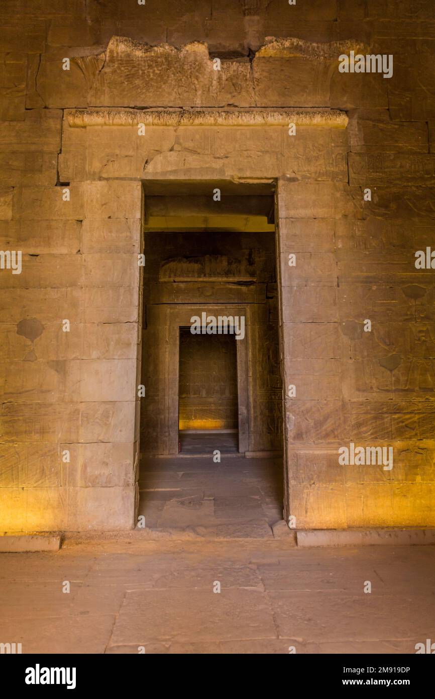 Kalabsha temple on the island in Lake Nasser, Egypt Stock Photo - Alamy