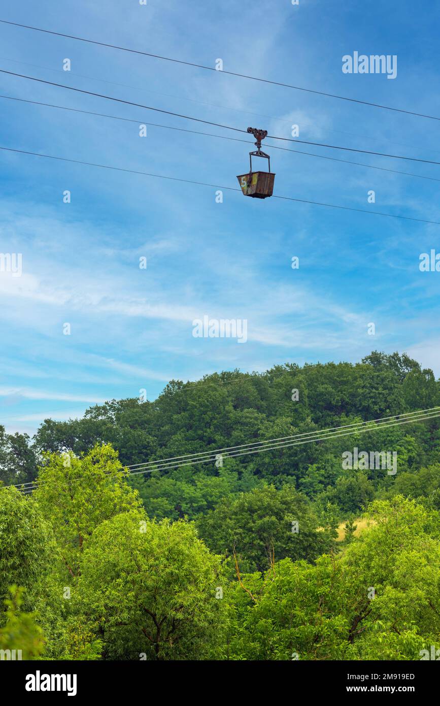 Old cable car coal transportation hi-res stock photography and images ...