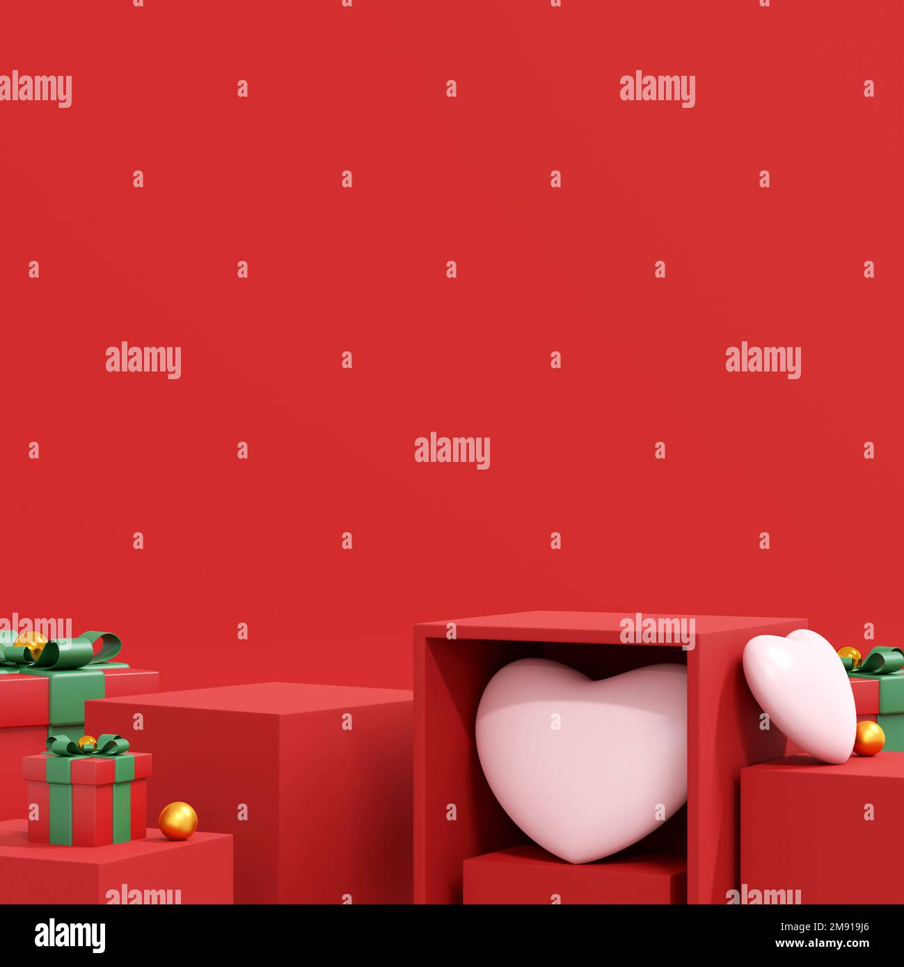 Happy valentines day background. Abstract background minimal style for ...
