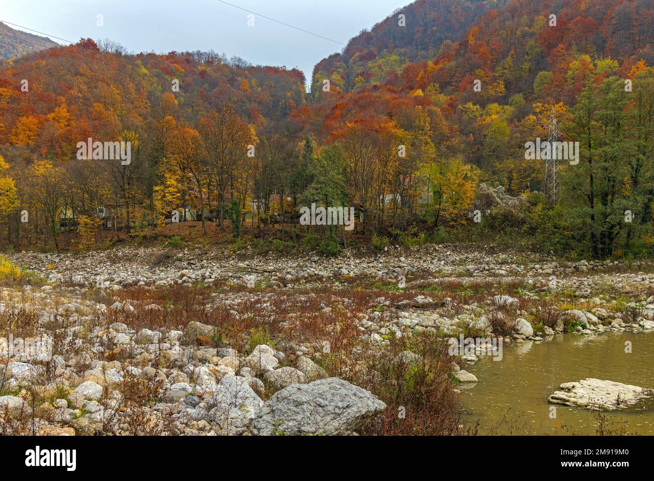 River stream bed rural serbia hi-res stock photography and images - Alamy