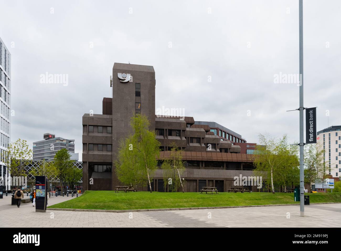 Yorkshire Bank Buildingm Merrion Way Leeds, Yorkshire, England, UK ...
