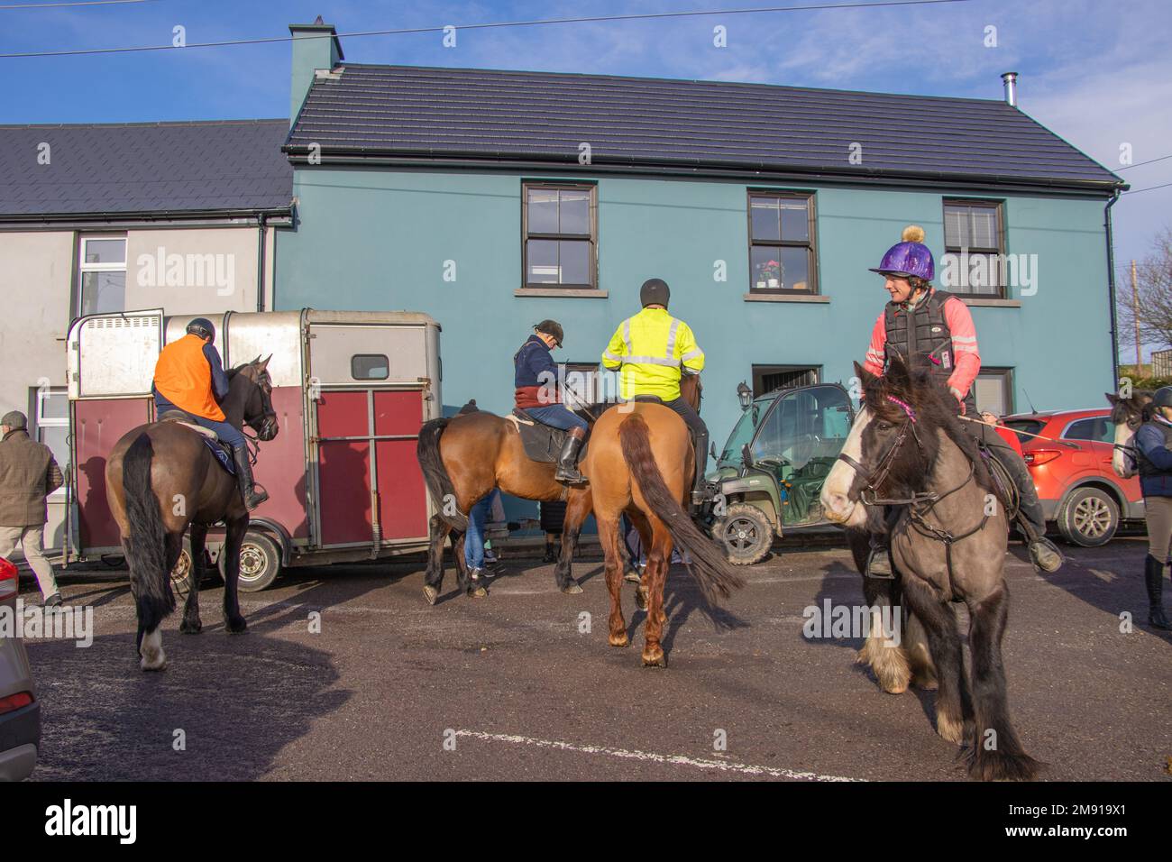 Butlerstown Fun Ride Jan 23 Stock Photo - Alamy