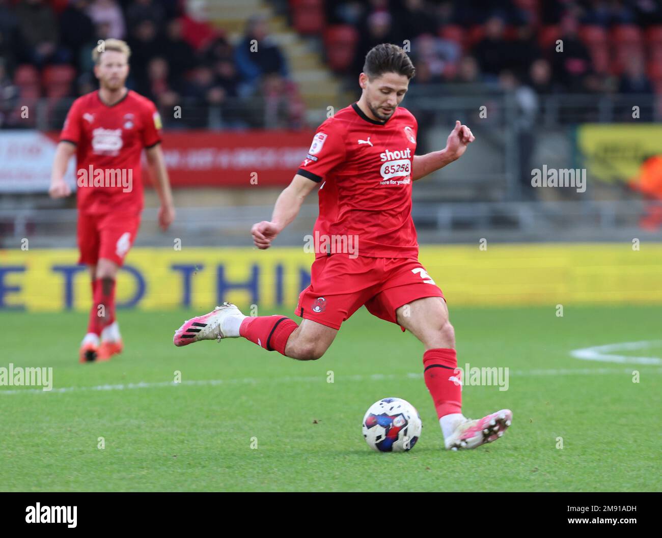 Rob Hunt of Leyton Orient during League Two soccer match between Leyton ...