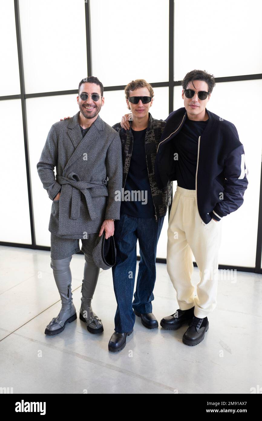 Miguel Angel Silvestre , Mattia Carrano , Cristiano Caccamo Milan ...