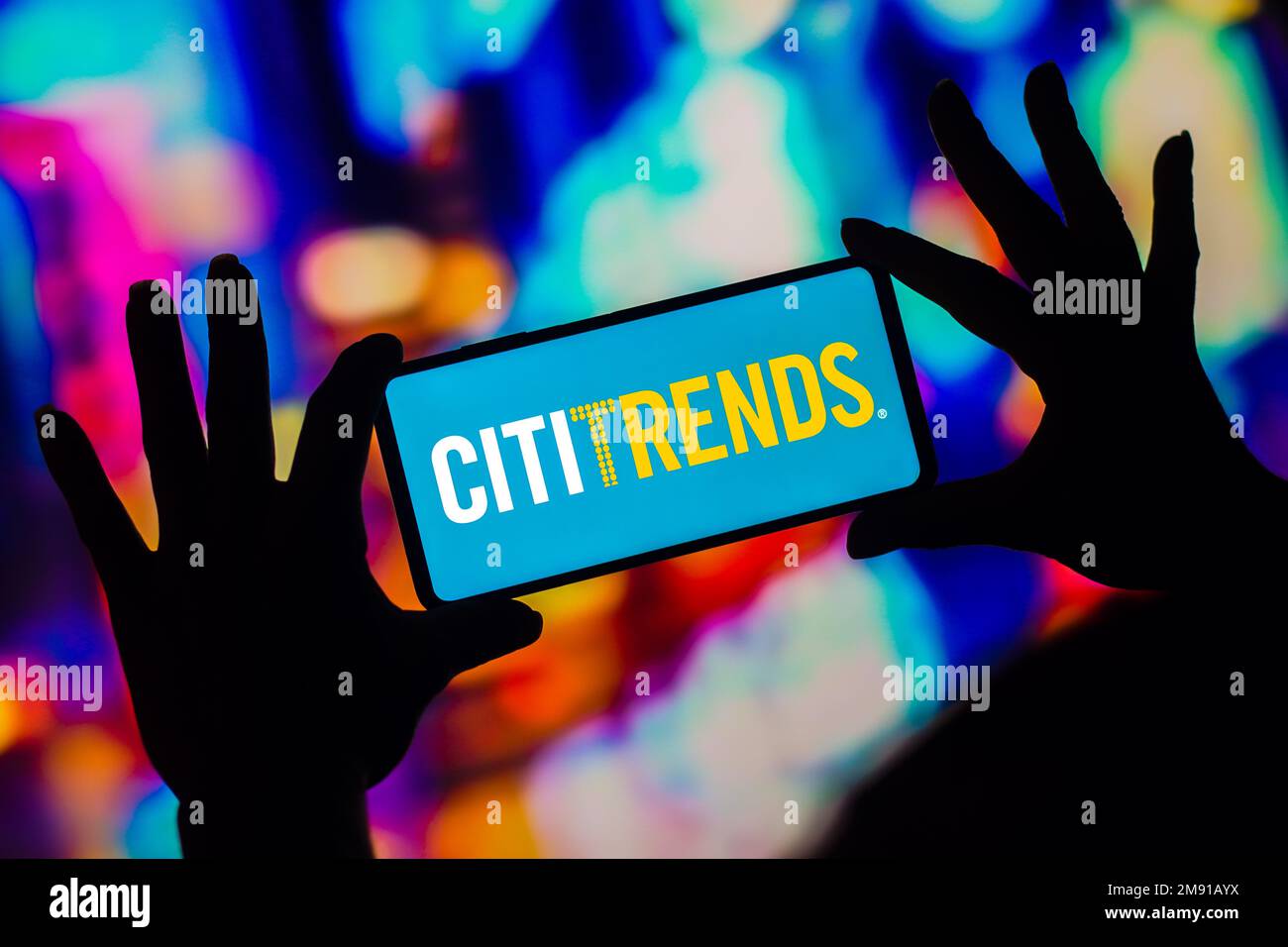 Brazil. 16th Jan, 2023. In this photo illustration, the Citi Trends ...