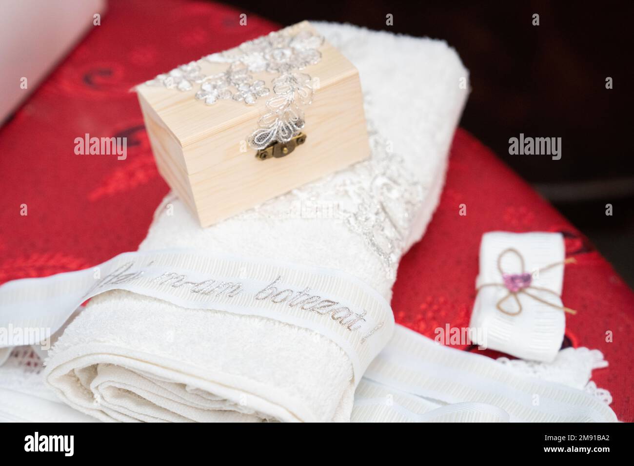 Baptism box hi-res stock photography and images - Alamy