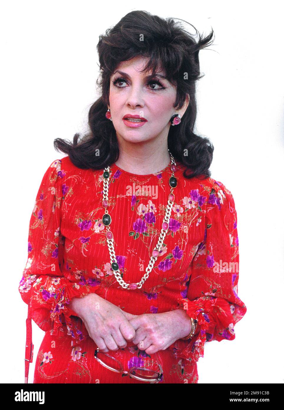 Rome, Italien. 16th Jan, 2023. The Italian actress Gina Lollobrigida ...