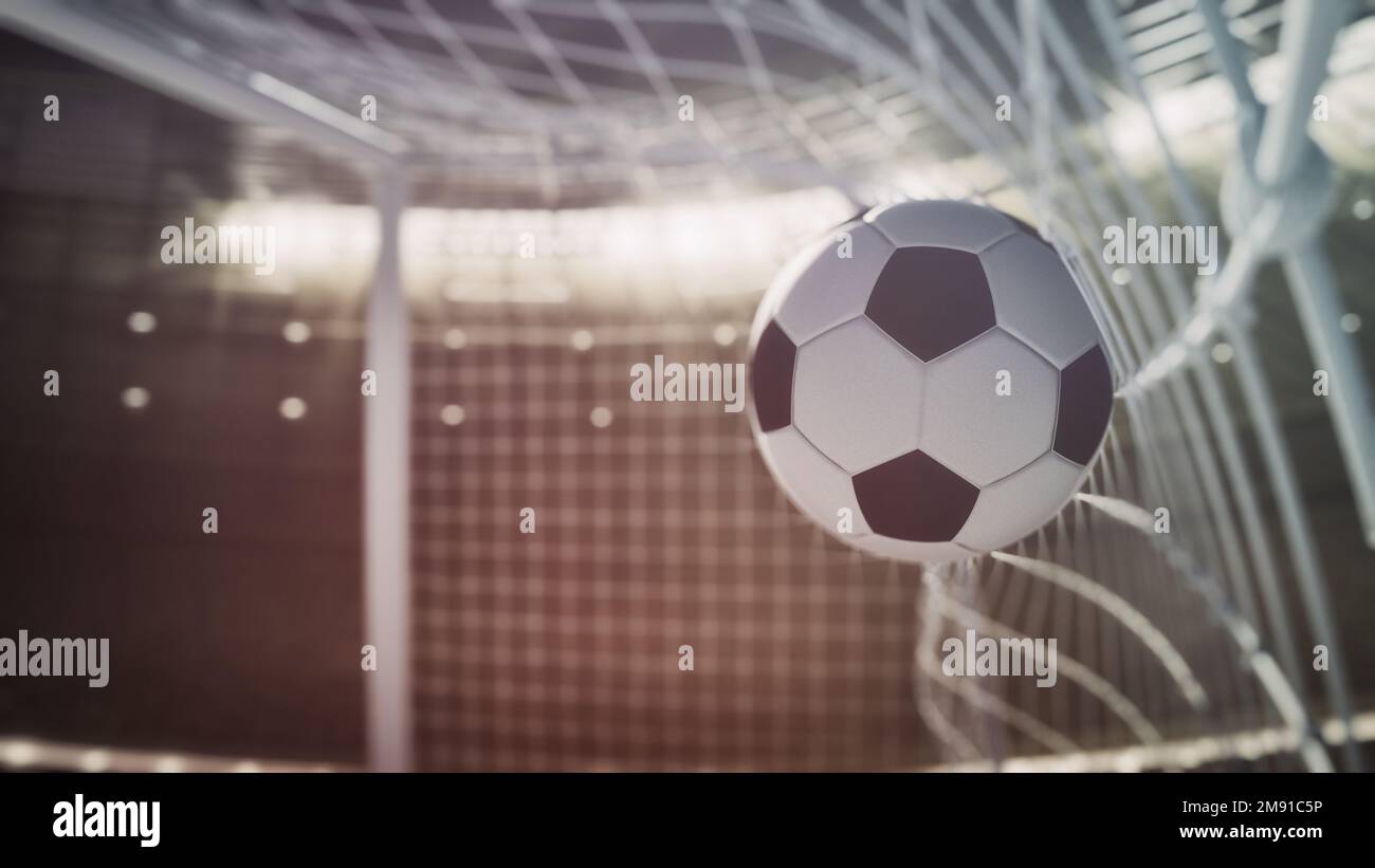 Goal scoring action hi-res stock photography and images - Alamy