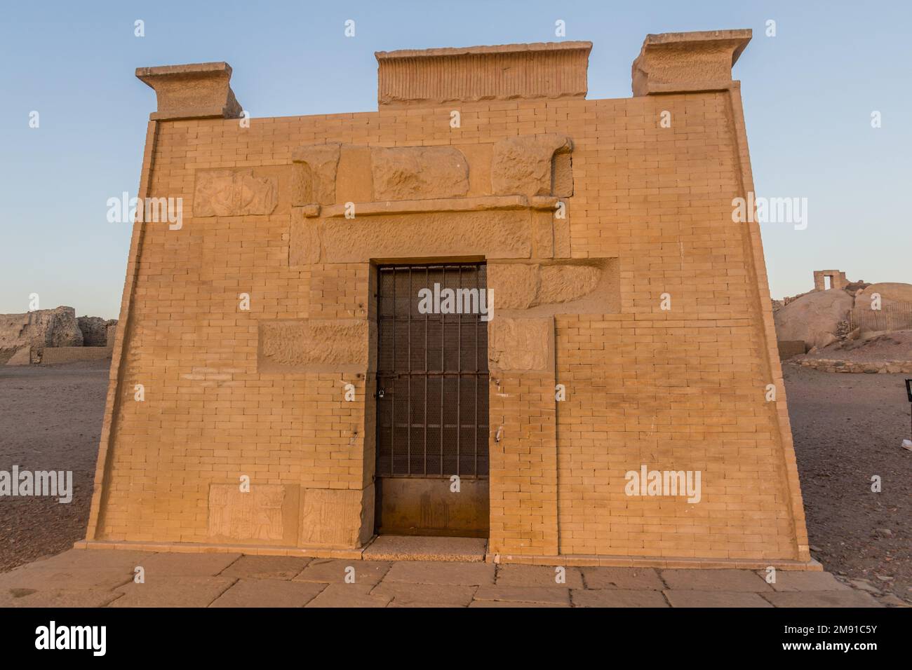 Old temple at the Elephantine island in Aswan, Egypt Stock Photo - Alamy
