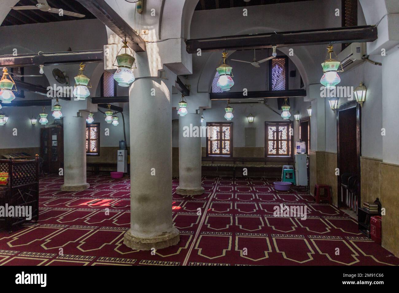 Luxor temple mosque interior hi-res stock photography and images - Alamy