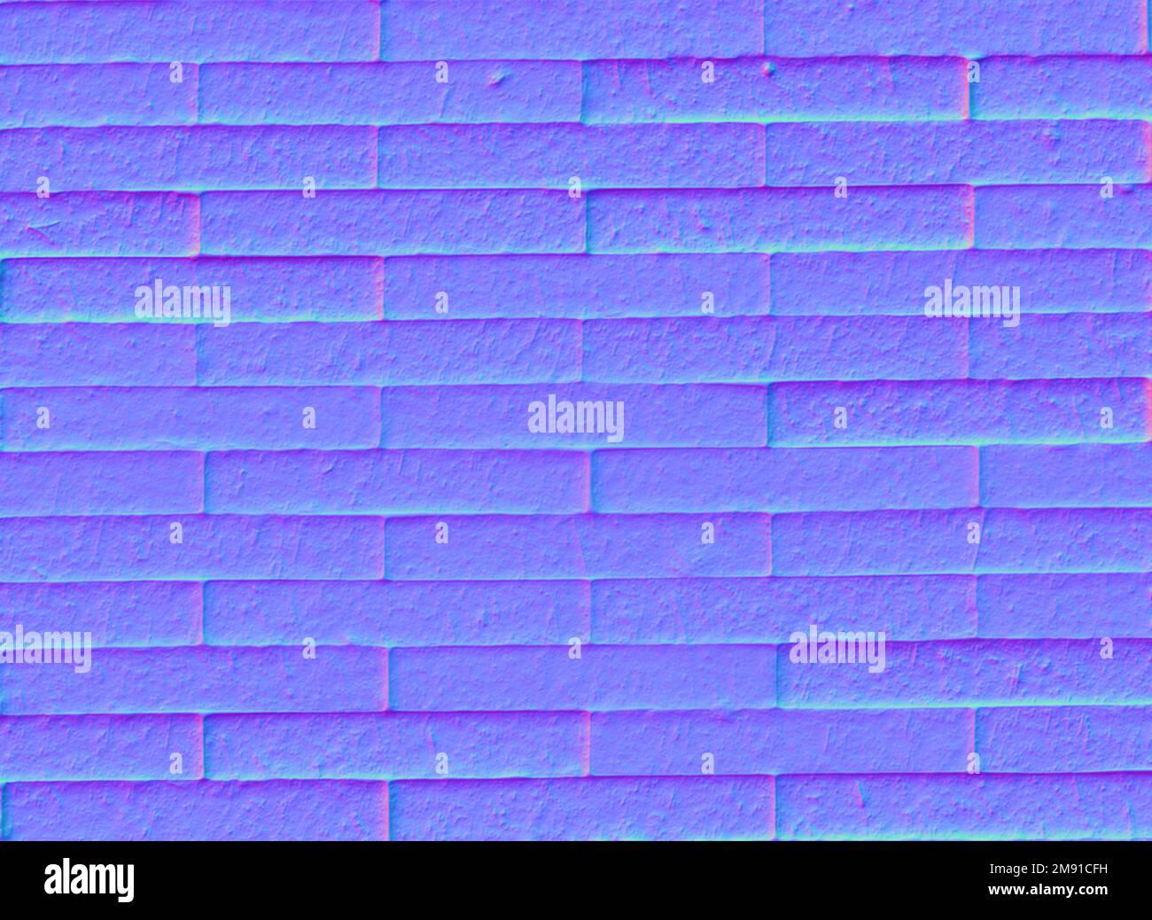 Normal map Wall bricks, normal mapping Stock Photo - Alamy